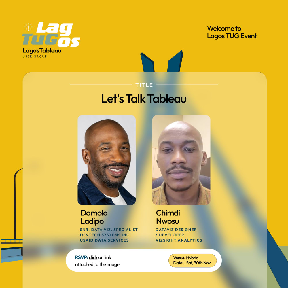 Tableau Lagos Tableau User Group